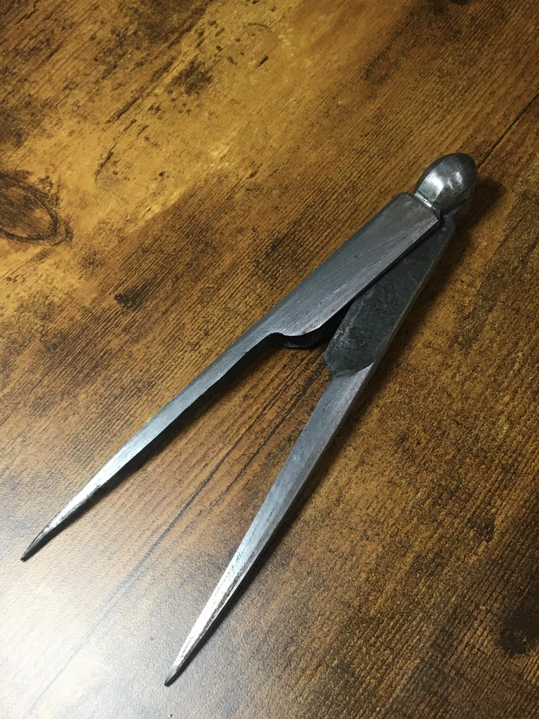 Hand Forged and Filed Square Head Joiner’s Compass/ Dividers - Etsy