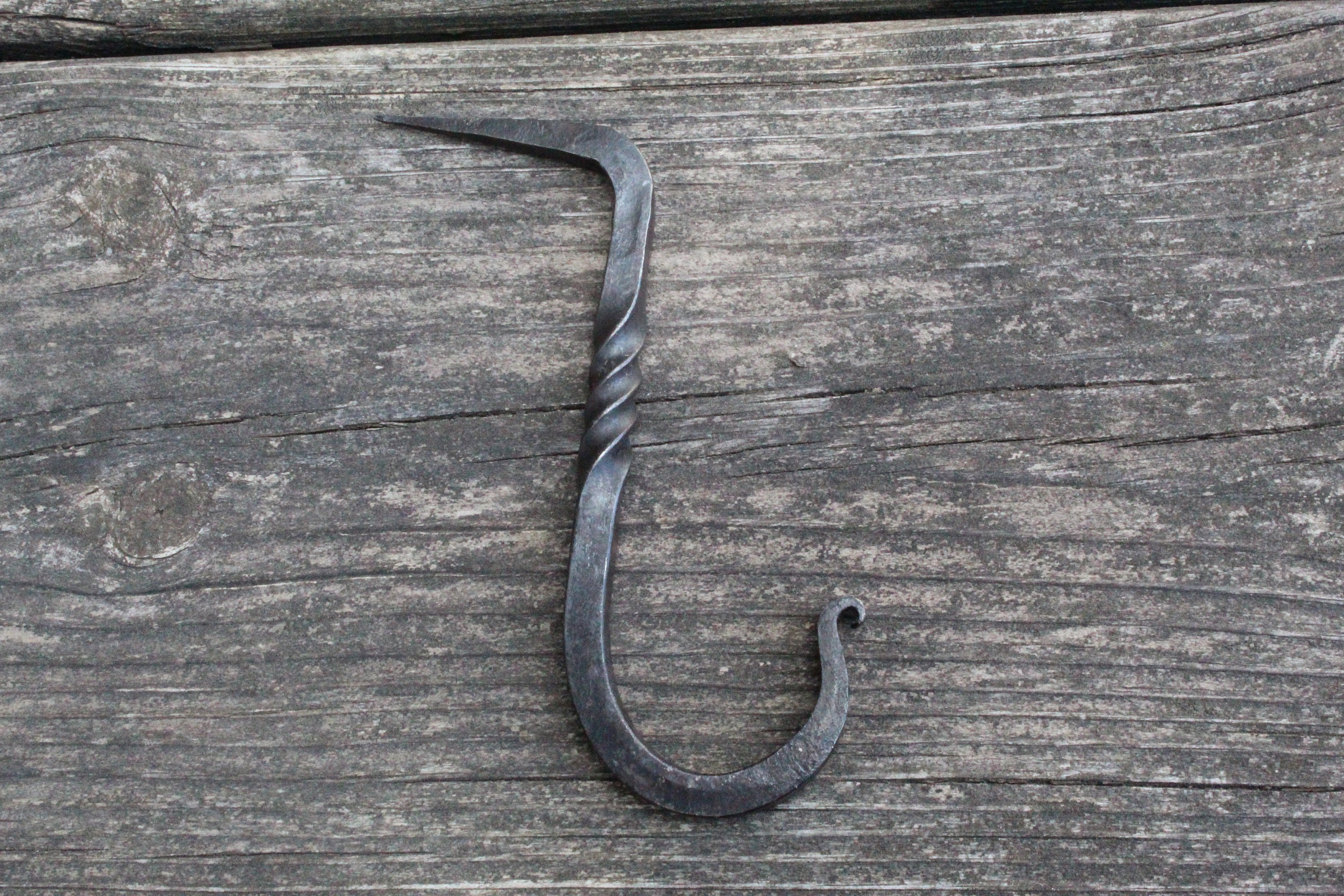 Hand Forged Nail Hook - Etsy Denmark
