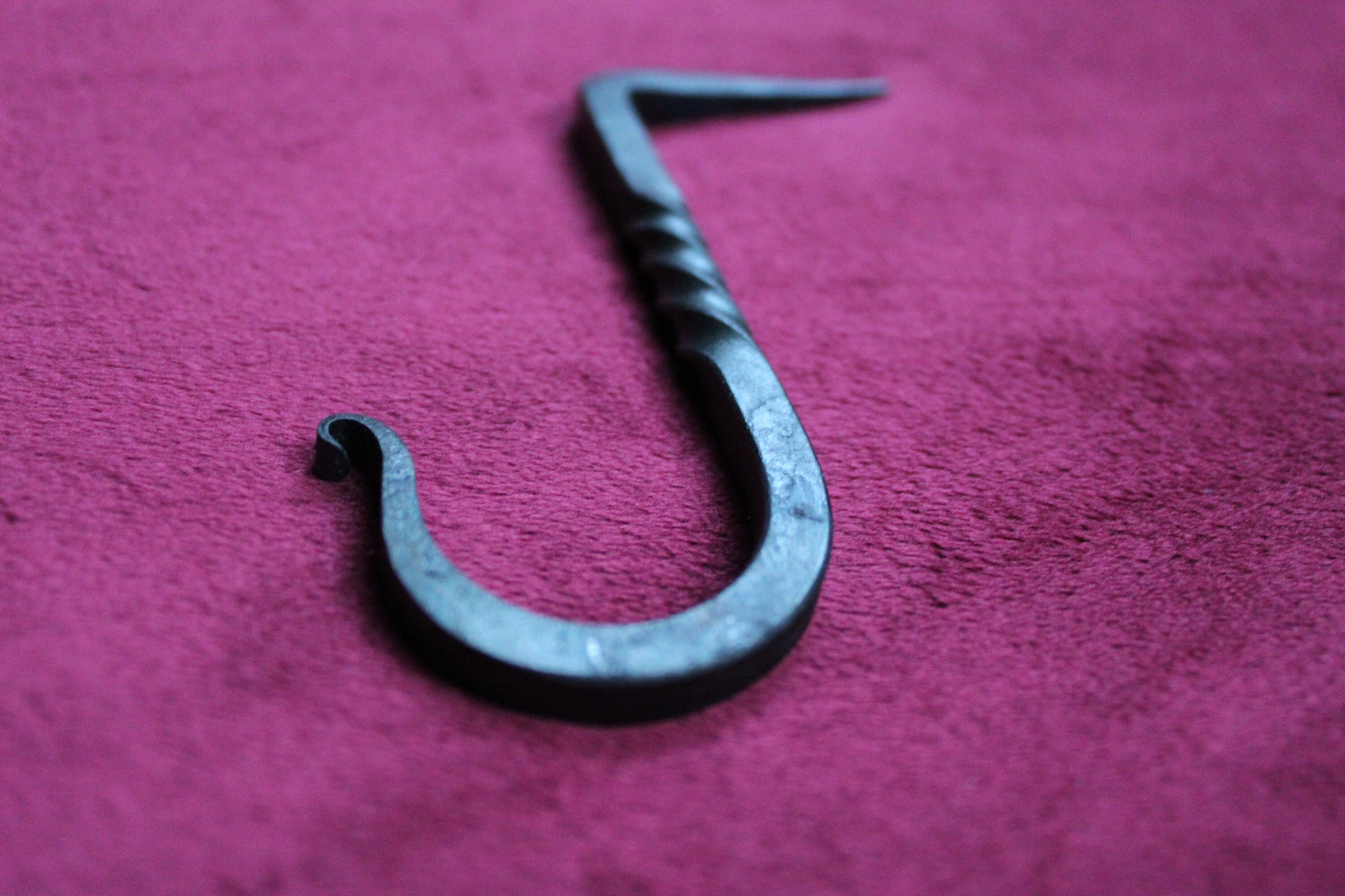 Hand Forged Nail Hook - Etsy Denmark