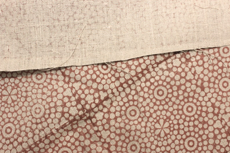 CHUNRI RUST Most Popular Block Print Fabric in Summers - Etsy