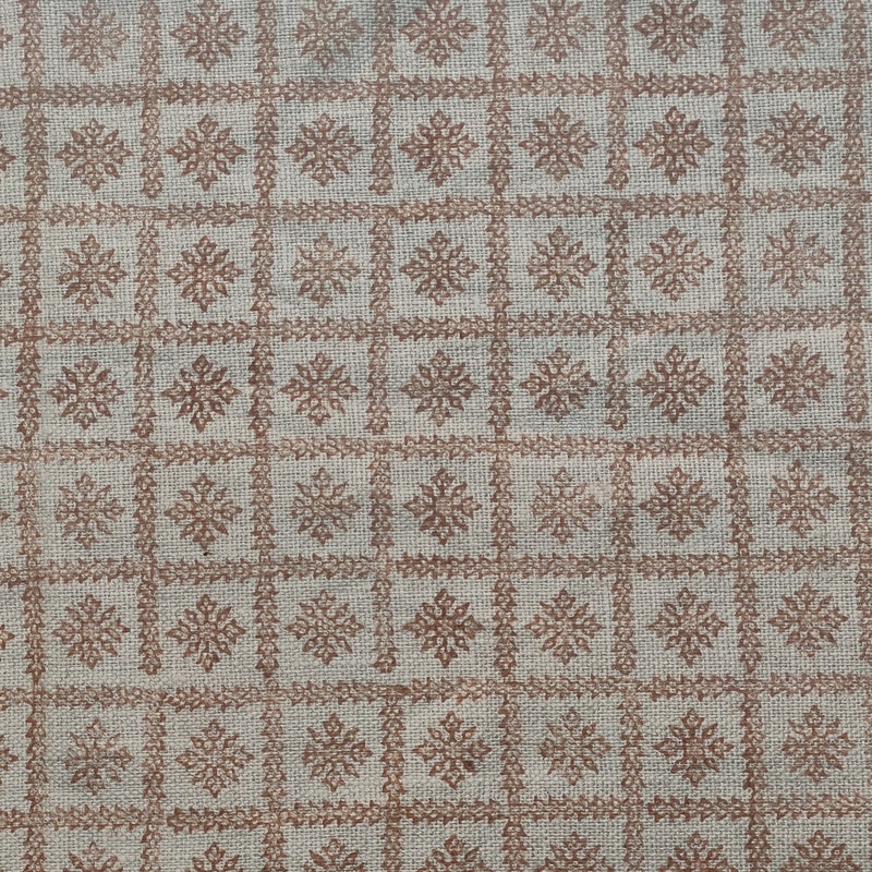 Hand Printed Fabric - Etsy