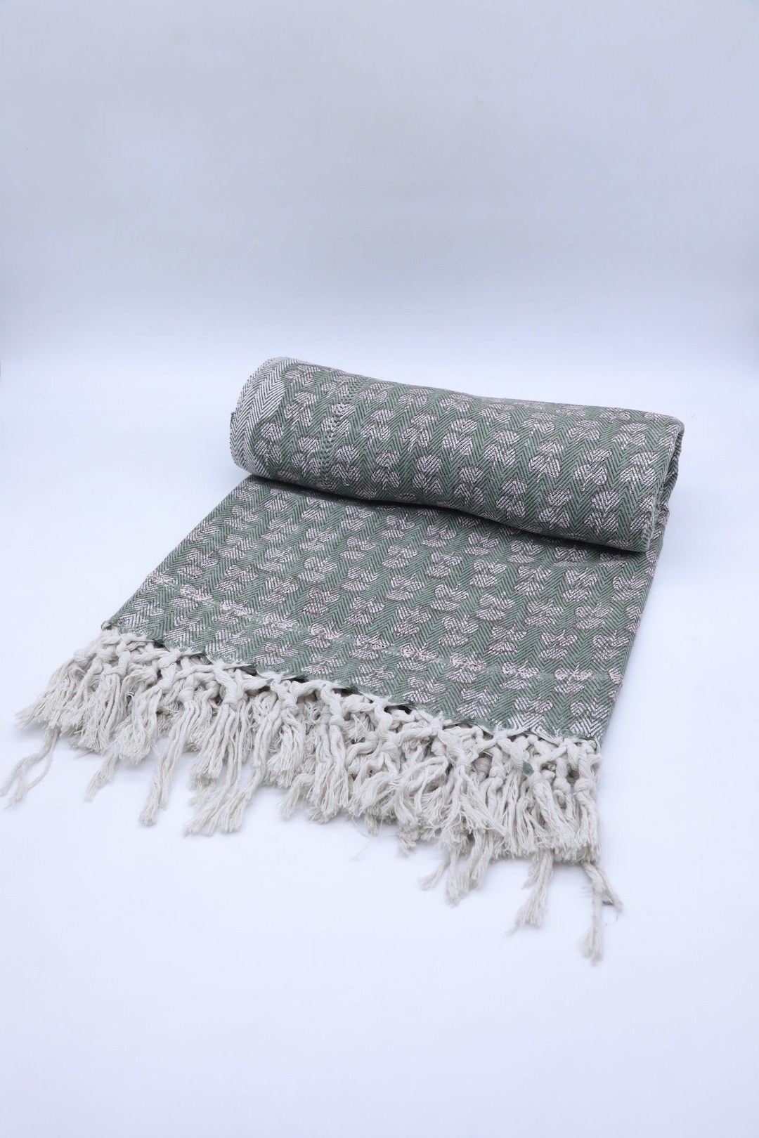 Handwoven Couch Throws Handmade Block Printed Throws for Bedroom ...