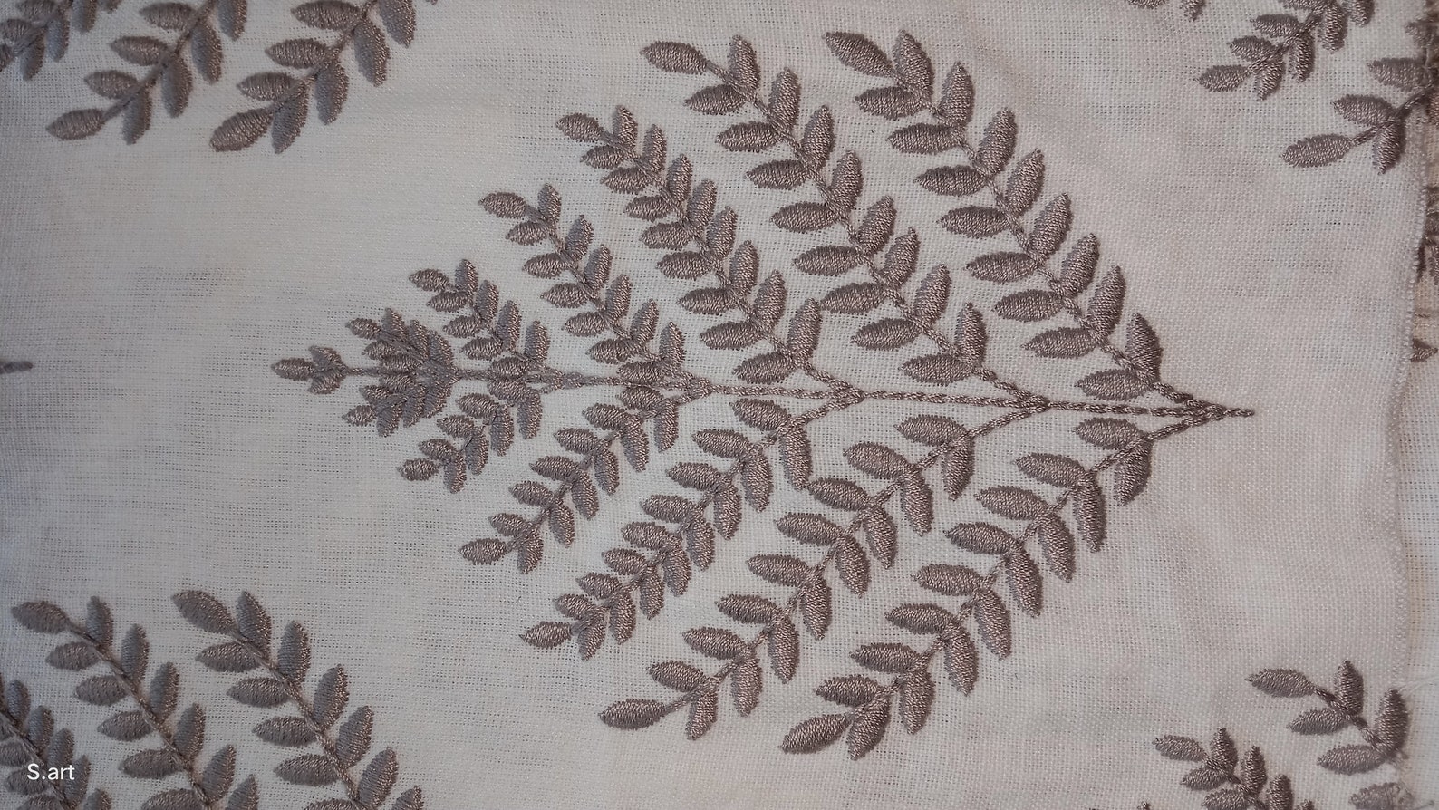 Linen Running Fabric Embroidery Fabric by the Yard Floral - Etsy