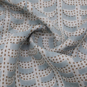 Floral Block Print Thick Linen Pure 58" Wide, Fabric for Couch Cover ...