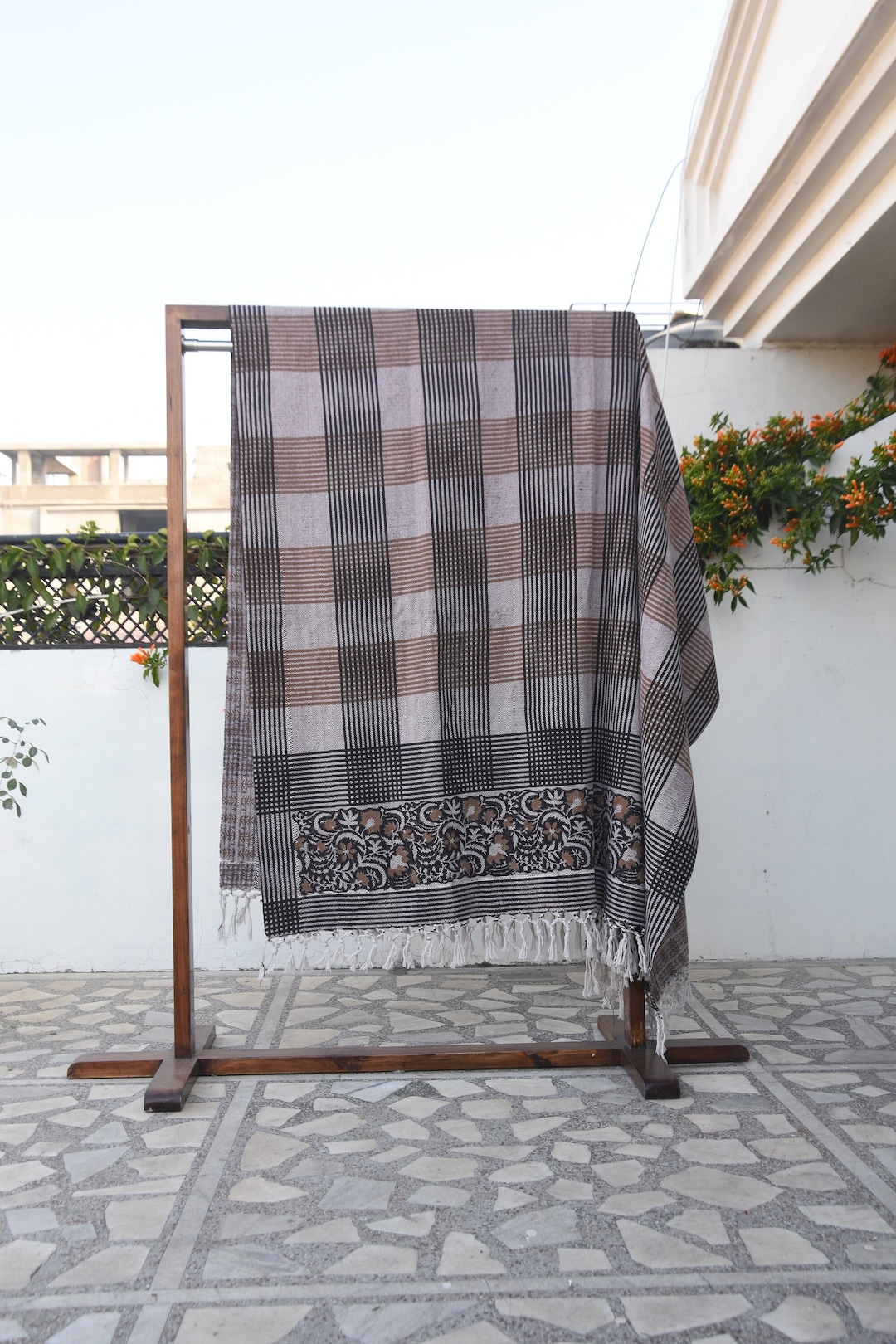 Block Print Throws Handwoven Bed Throws and Blankets Printed Throw for ...