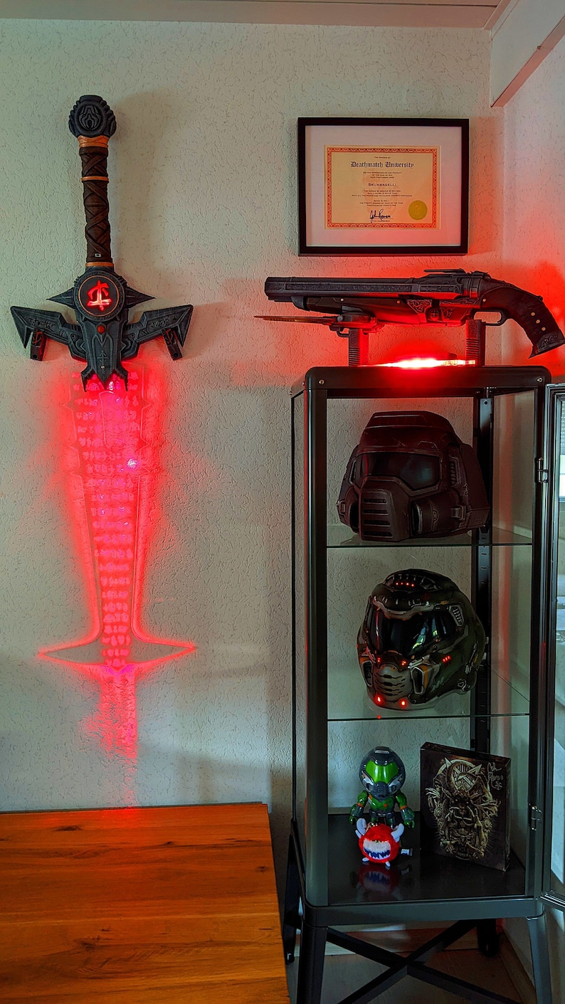 DOOM Eternal Crucible slayer Sword - Etsy