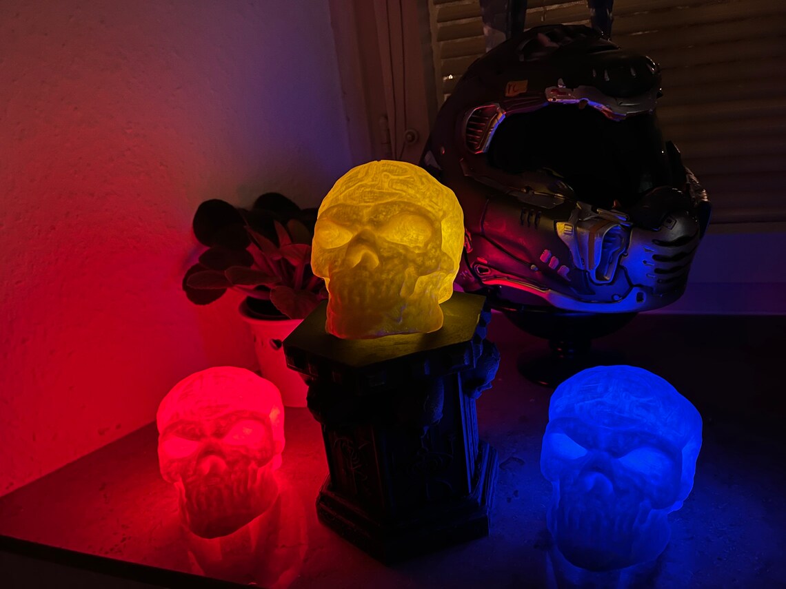 DOOM 2016 Skull Key - Etsy