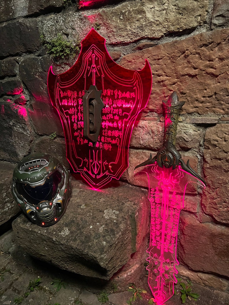 DOOM Eternal Crucible dark Lord Sword - Etsy