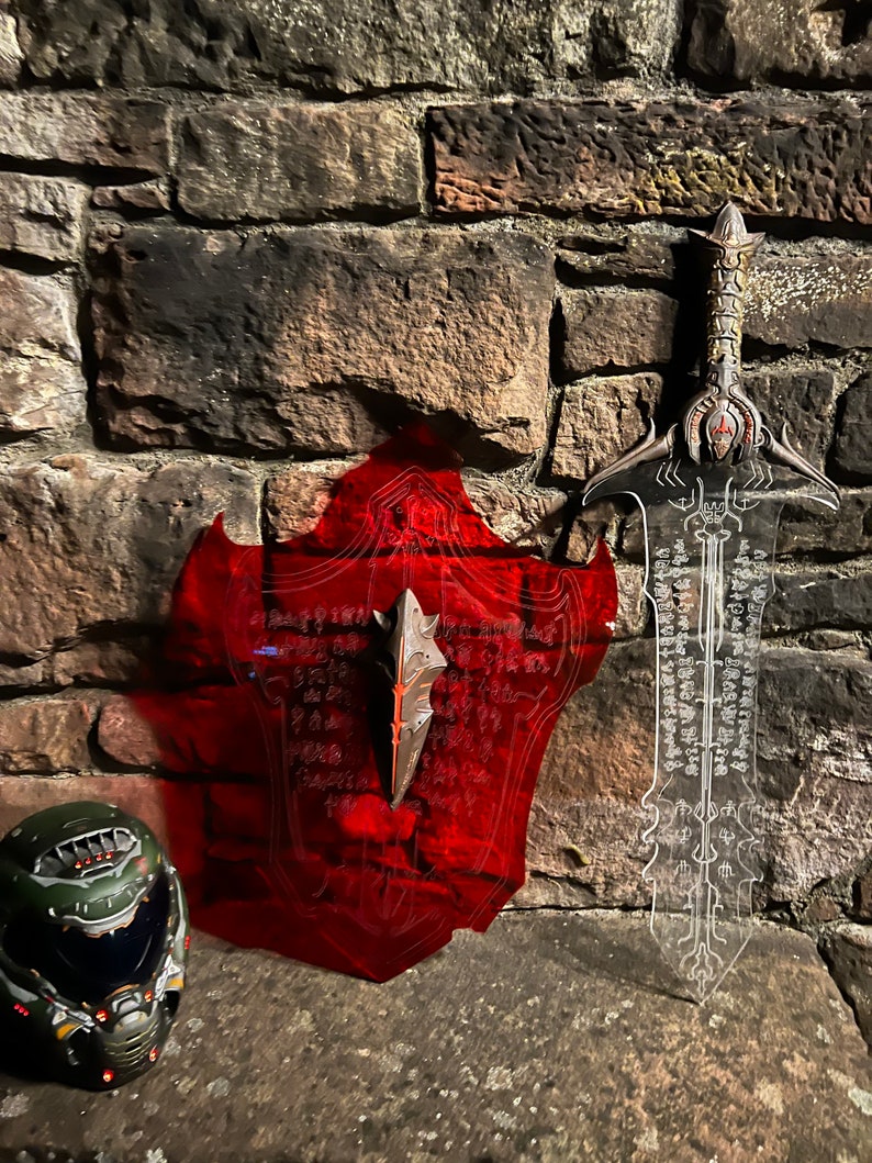DOOM Eternal Crucible dark Lord Sword - Etsy
