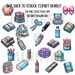 Back to School Clipart Bundle 24 High-resolution PNG Files Instant ...