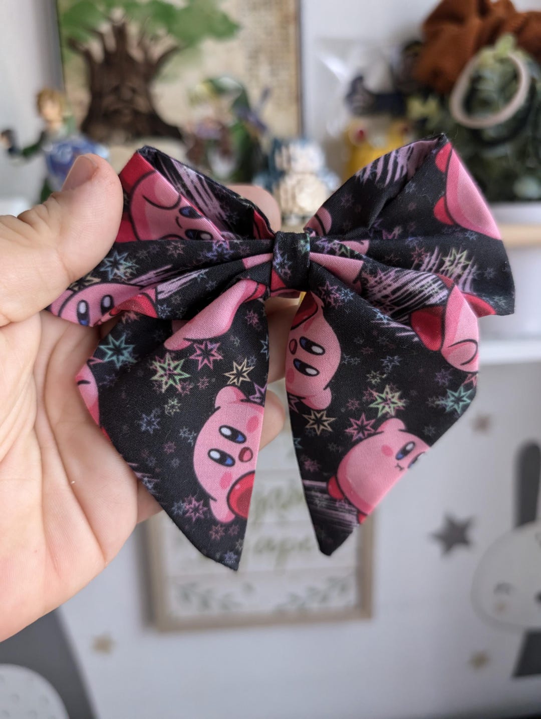 Kirby Star Bow - Etsy
