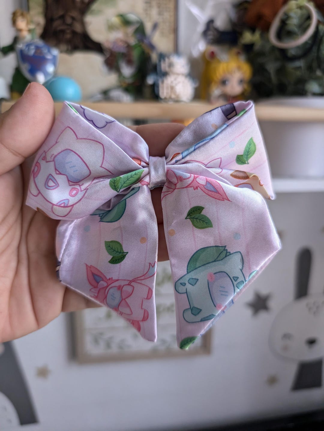 Satin A.mong Us Bow - Etsy
