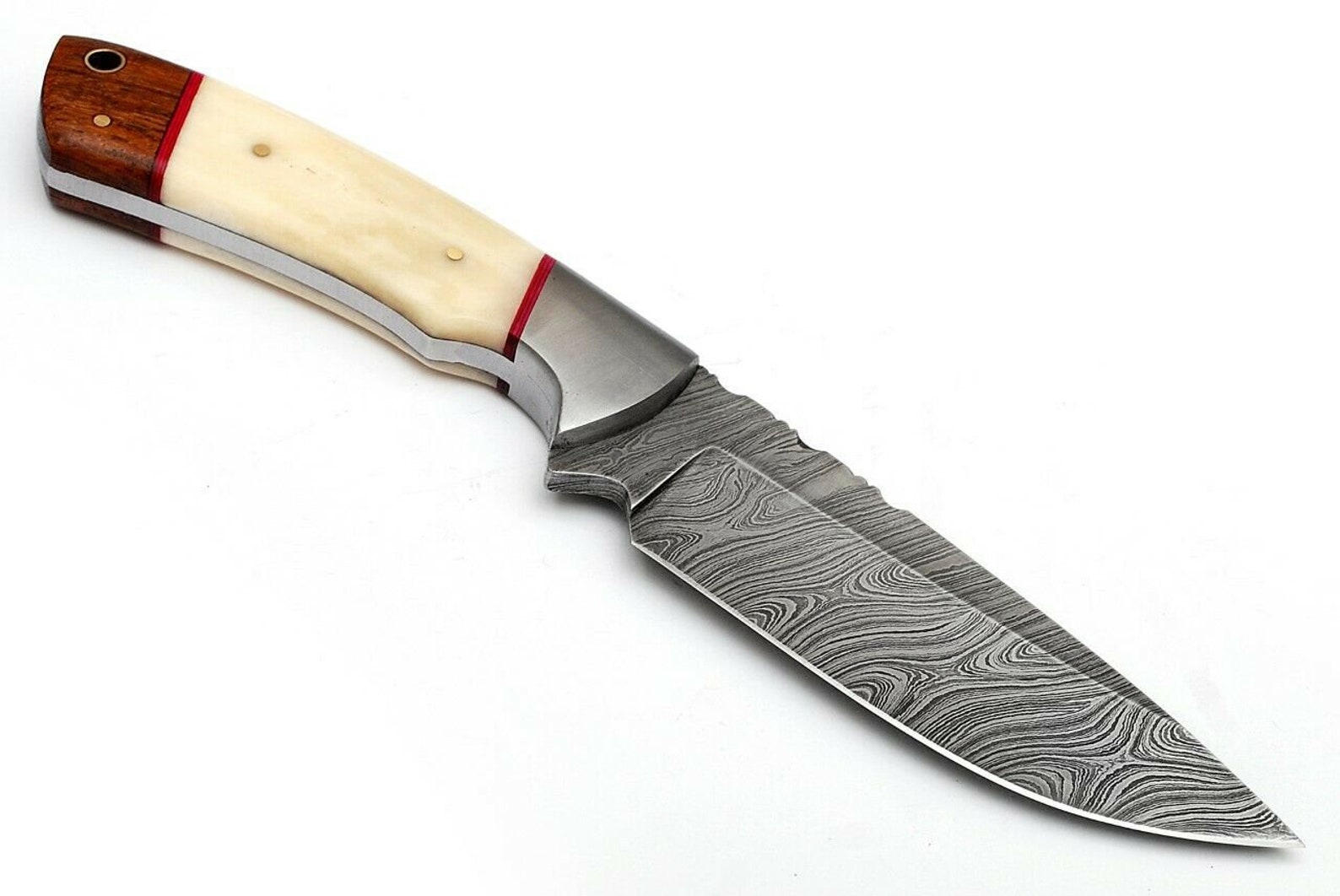 Hand Forged Damascus Steel Knife Hunting Knives Folding Etsy