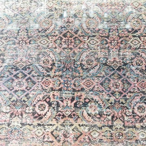150 Year Old Rug - Persian Rug - Antique Rug - 4.4x8.5 Feet Rug ...