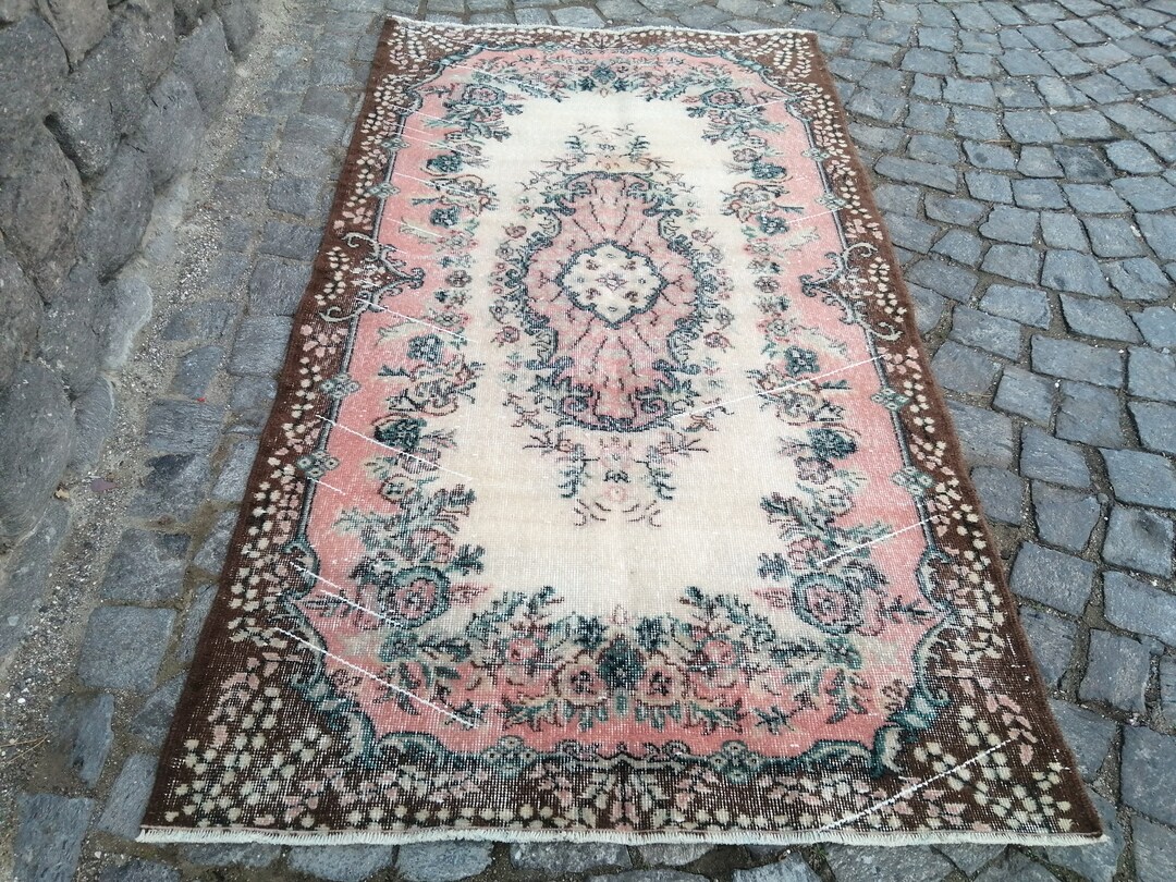 Turkish Persian Rug, Persian Pink Rug, Turkish Rug, Persian Large Rug ...