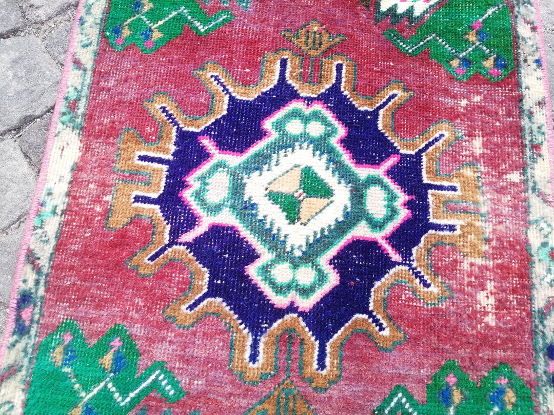 Vintage Rug, Small Rug, Persian Rug, Persian Hand Made Rug, Persian ...