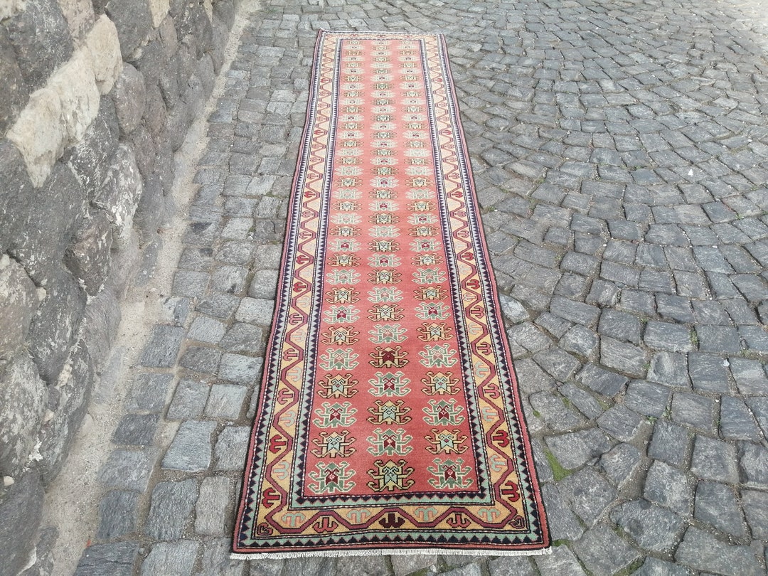 Persian Rug 3x10, Persian Runner Rug, Antique Runner Rug, Vintage ...