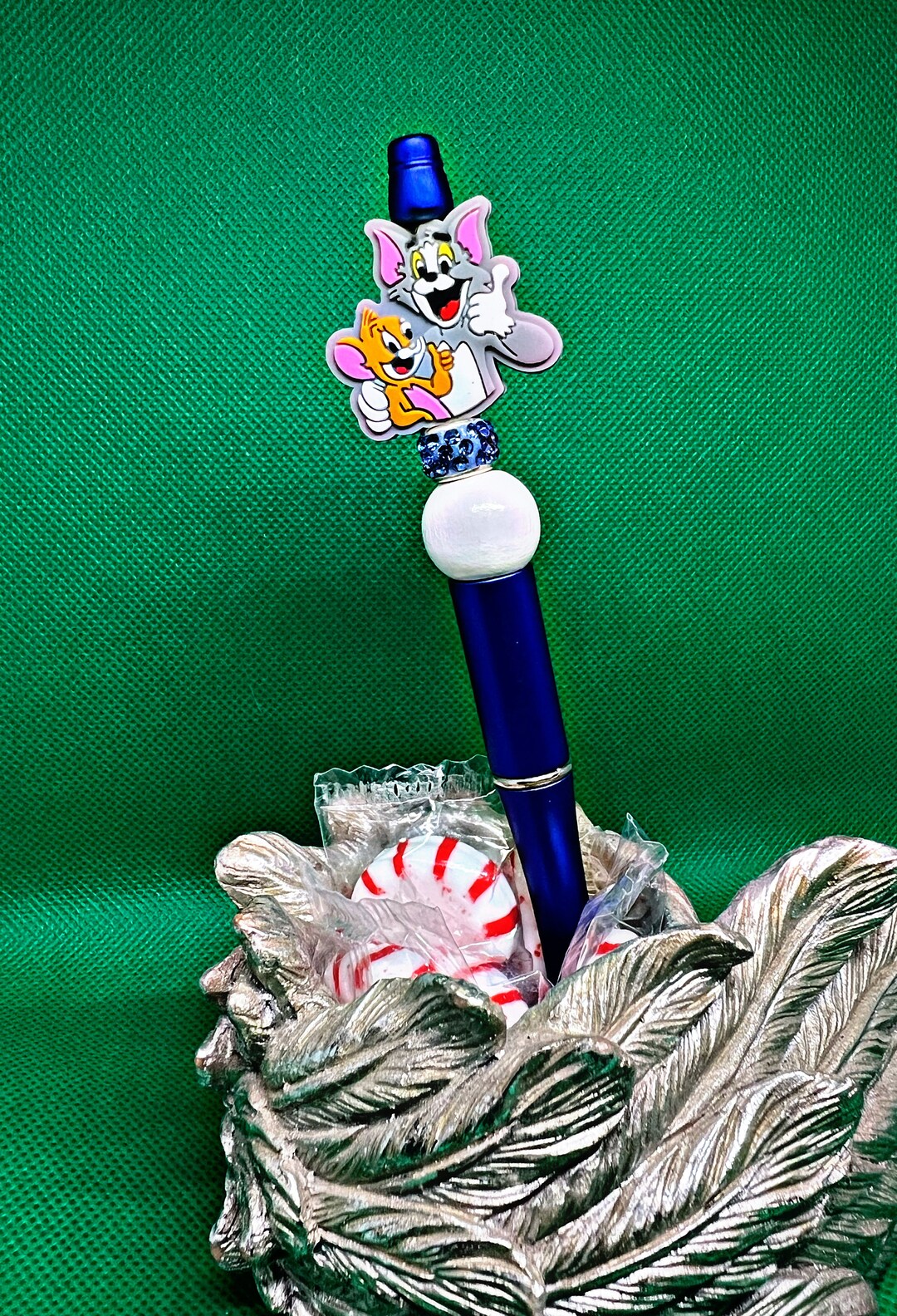 Tom and Jerry Inspired Beaded Pen - Etsy