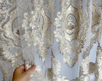 Off White Curtains - Etsy