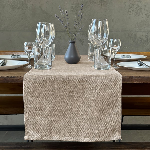 Burlap Tablecloth - Etsy
