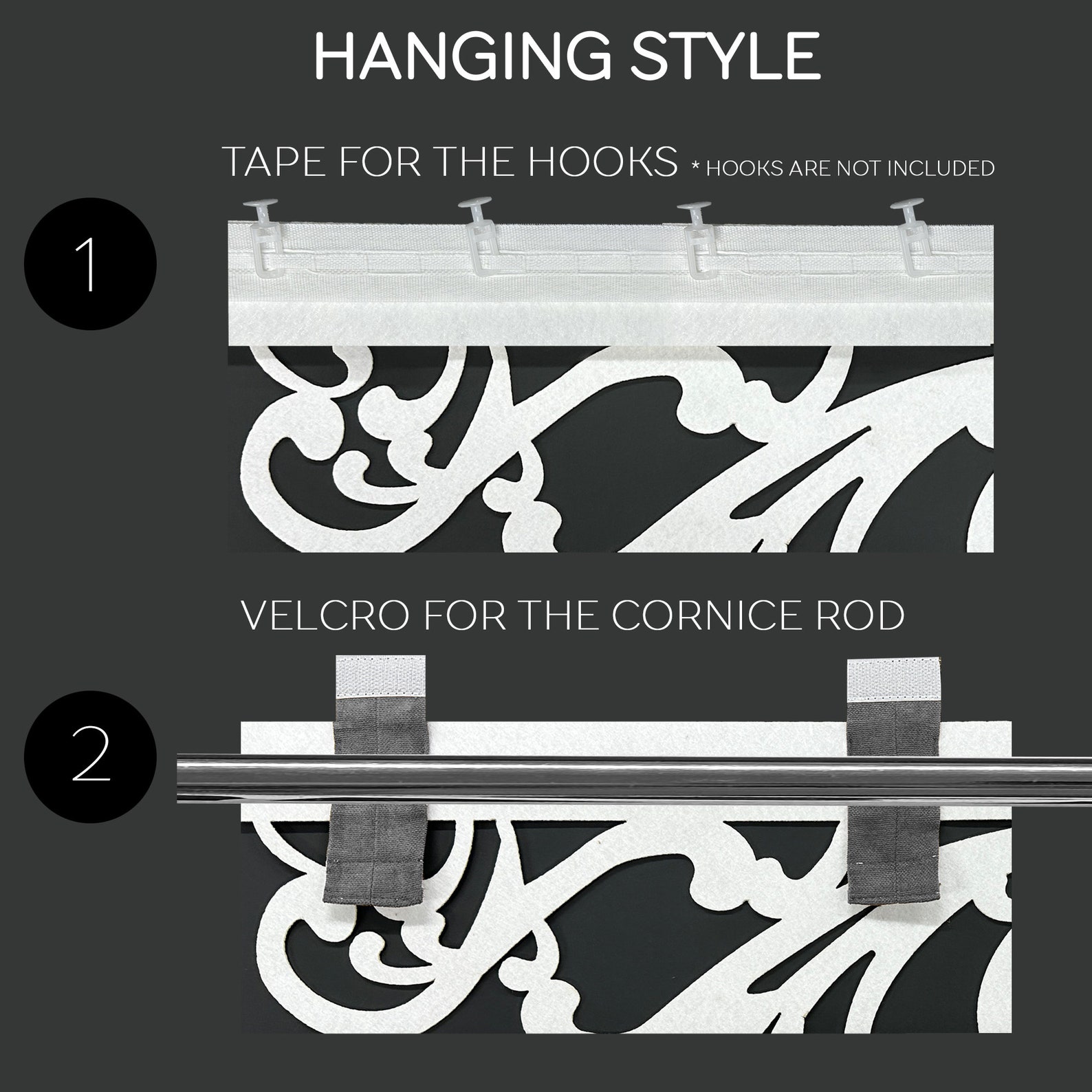 Laser Cut Window Pelmet: Victorian Lace Curtain Valance - Etsy