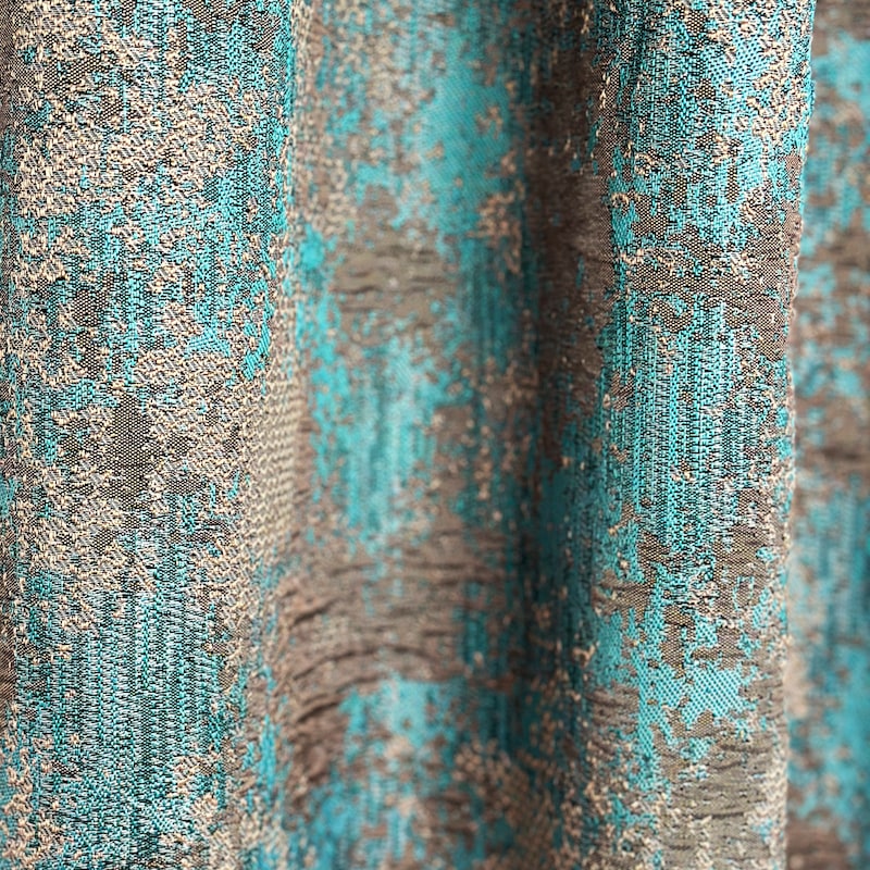 Turquoise Curtains - Etsy