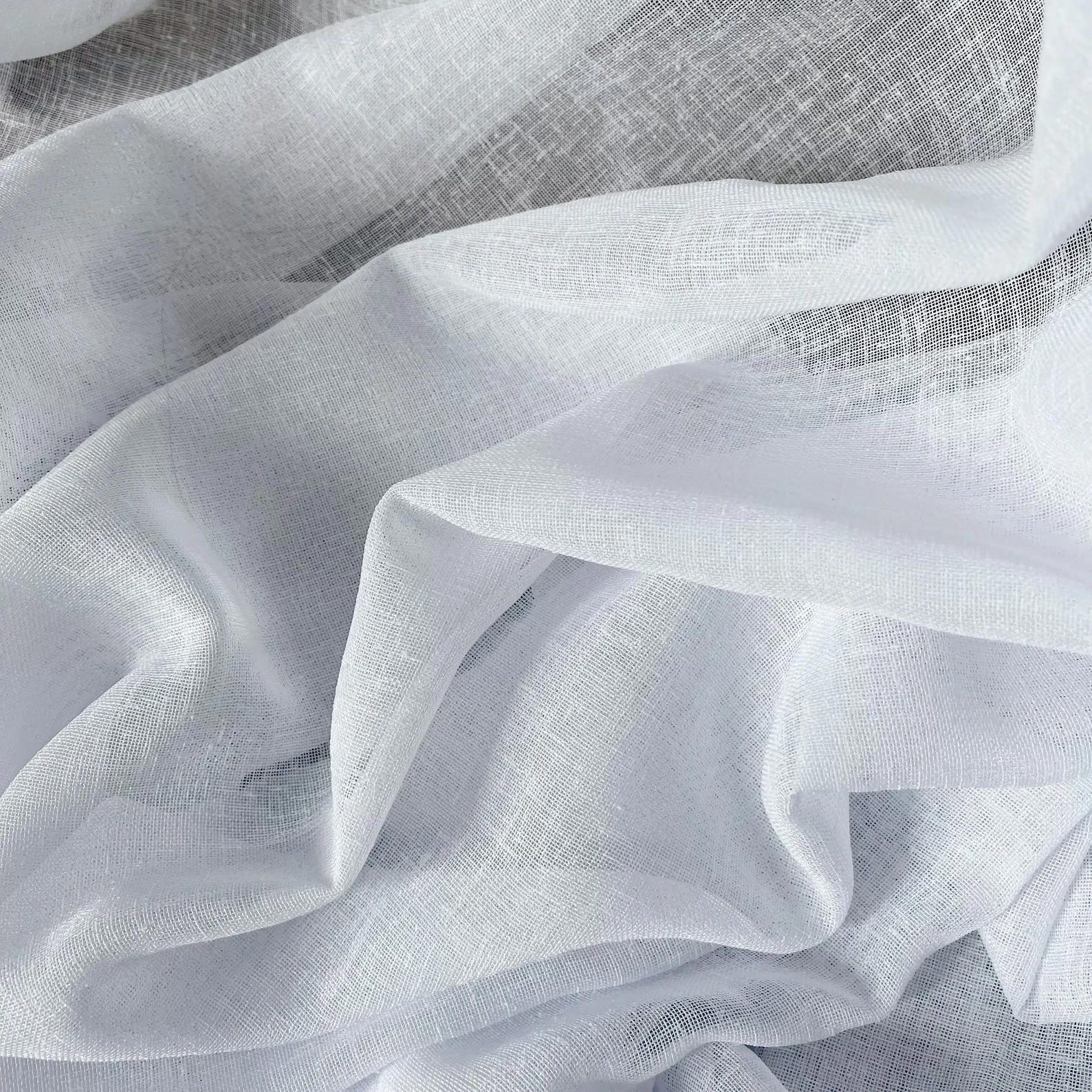 Custom Linen Four Poster Bed Canopy Curtains: White Boho Drapes - Etsy