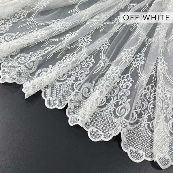 White Lace Curtains - Etsy