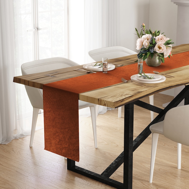 Terracotta Table Runner - Etsy