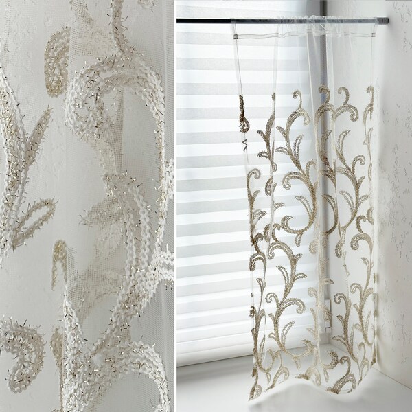 Sheer Short Window Panel - Etsy