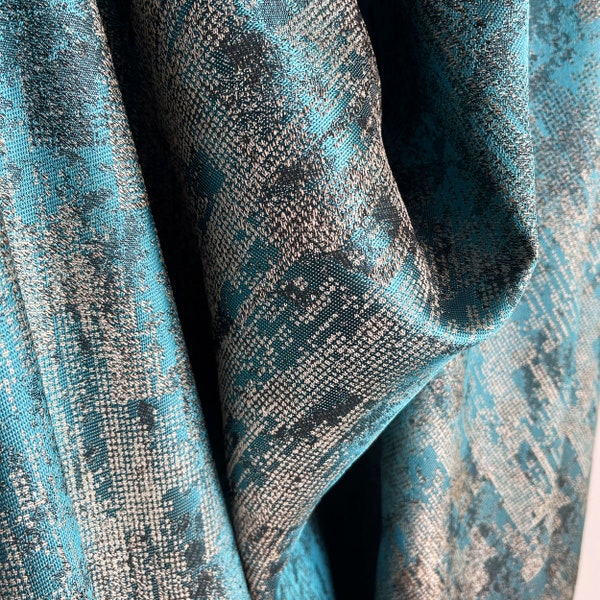 Turquoise Curtains - Etsy