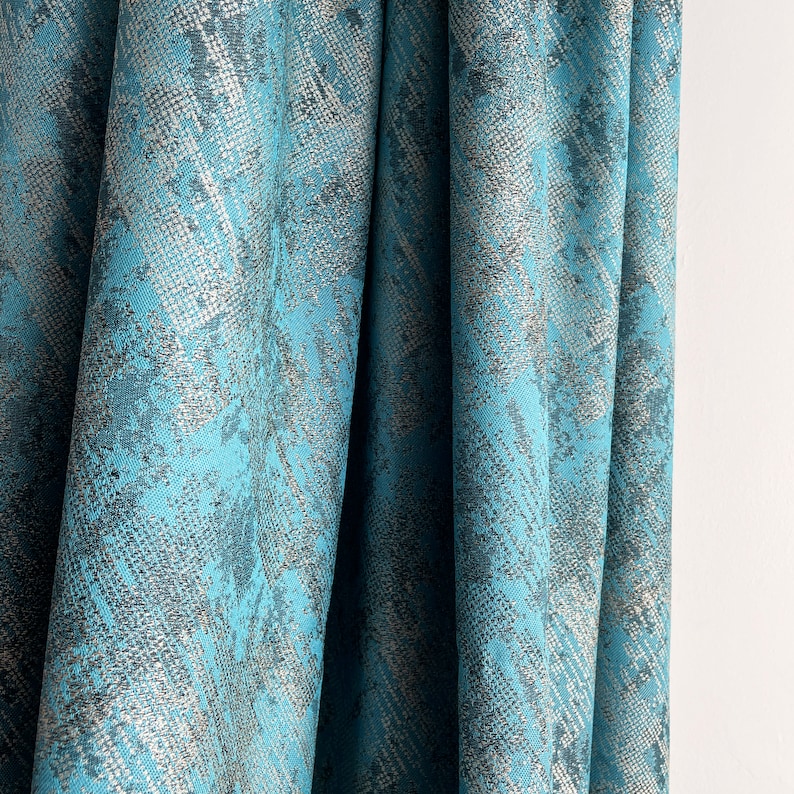Modern Jacquard Drapery Curtain Long Living Room Curtains - Etsy