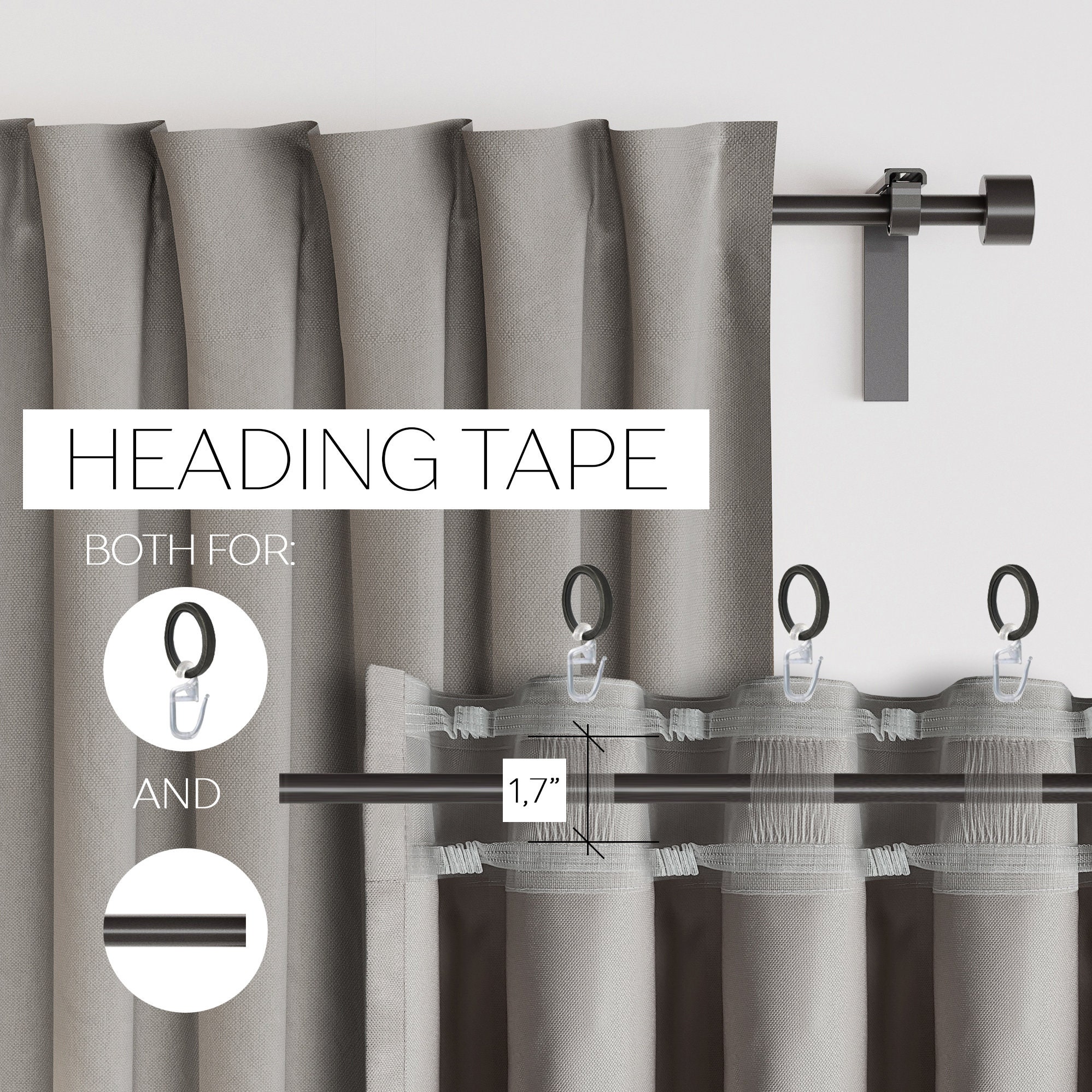 Luxury Drapery Curtain Jacquard Draping Classic Floral - Etsy