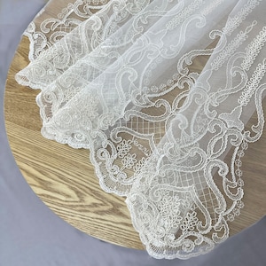 Custom Sheer Curtains: Victorian Embroidered Lace Window Sheers - Etsy