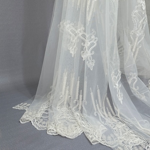Custom Sheer Curtains: Victorian Embroidered Lace Window Sheers - Etsy