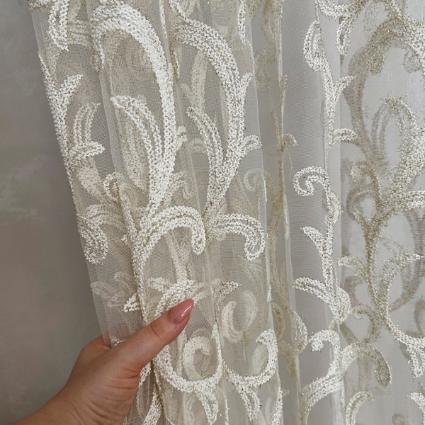 Sheer Lace Curtains - Etsy