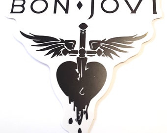 Bon Jovi Stickers | Etsy