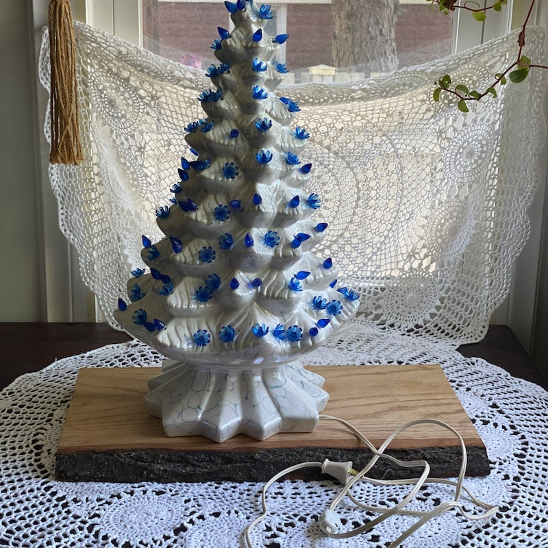 Ceramic Xmas Tree - Etsy