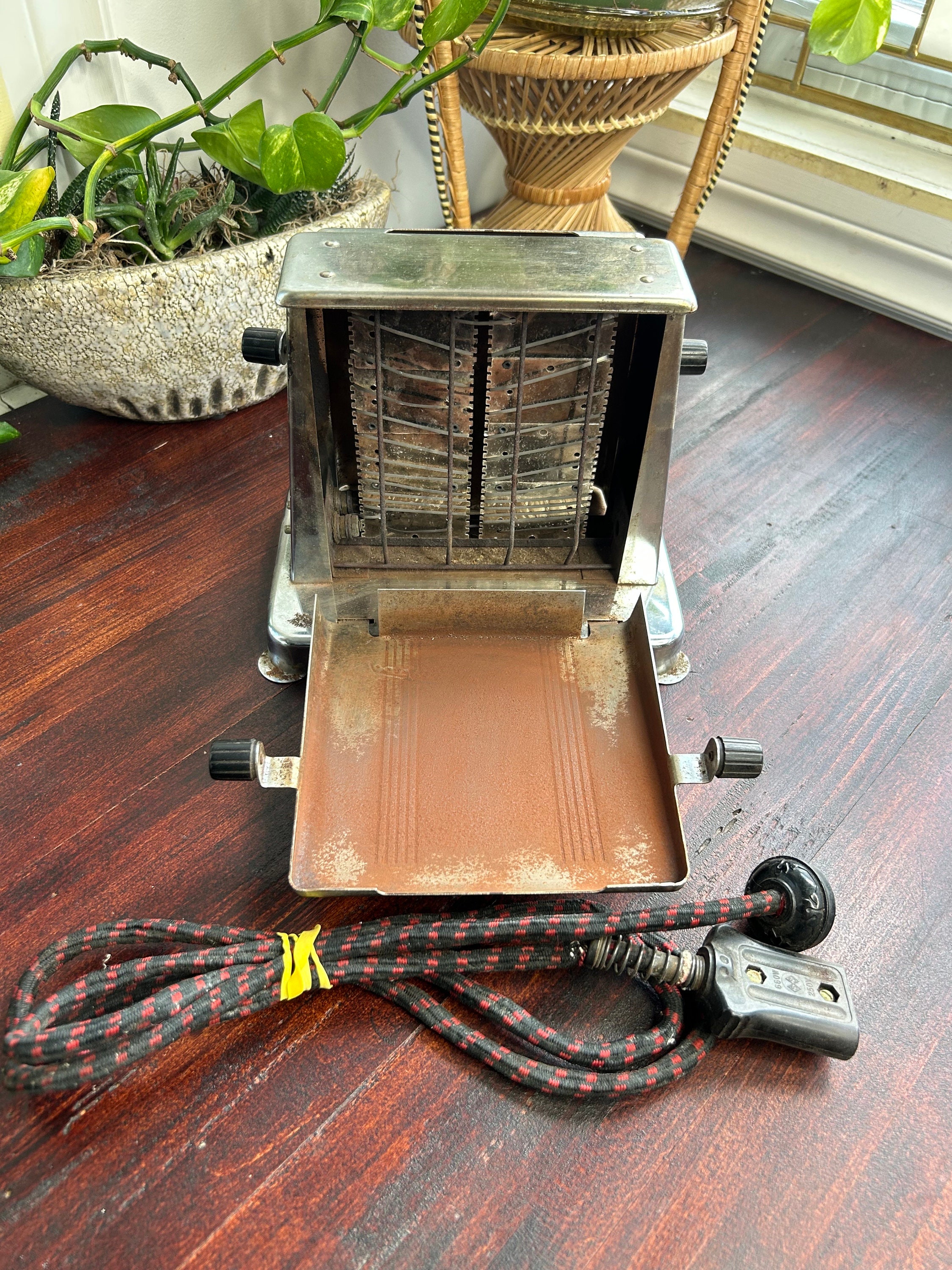 Vintage Flip Side Electric Stainless Steel Silver Toaster Made in ...