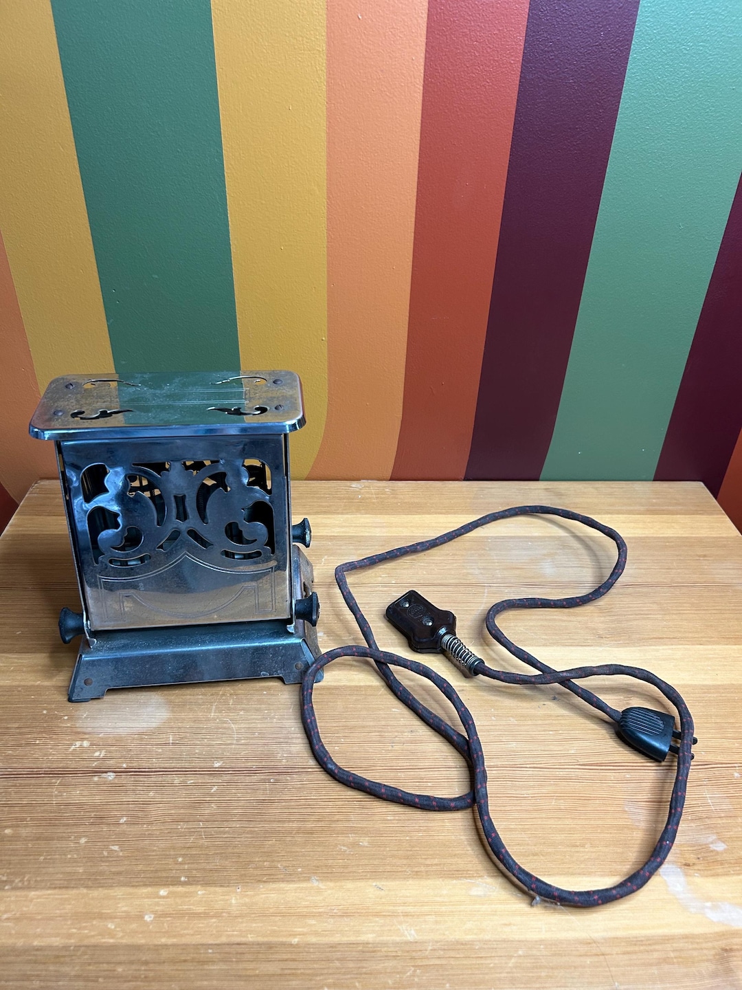Vintage Flip Side Electric Stainless Steel Silver Toaster Made in ...