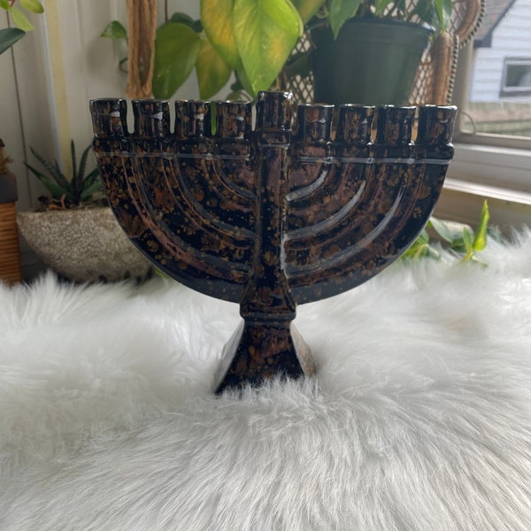 Ceramic Menorah - Etsy