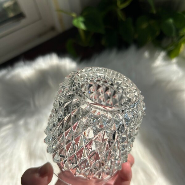 Glass Candle Lamp - Etsy