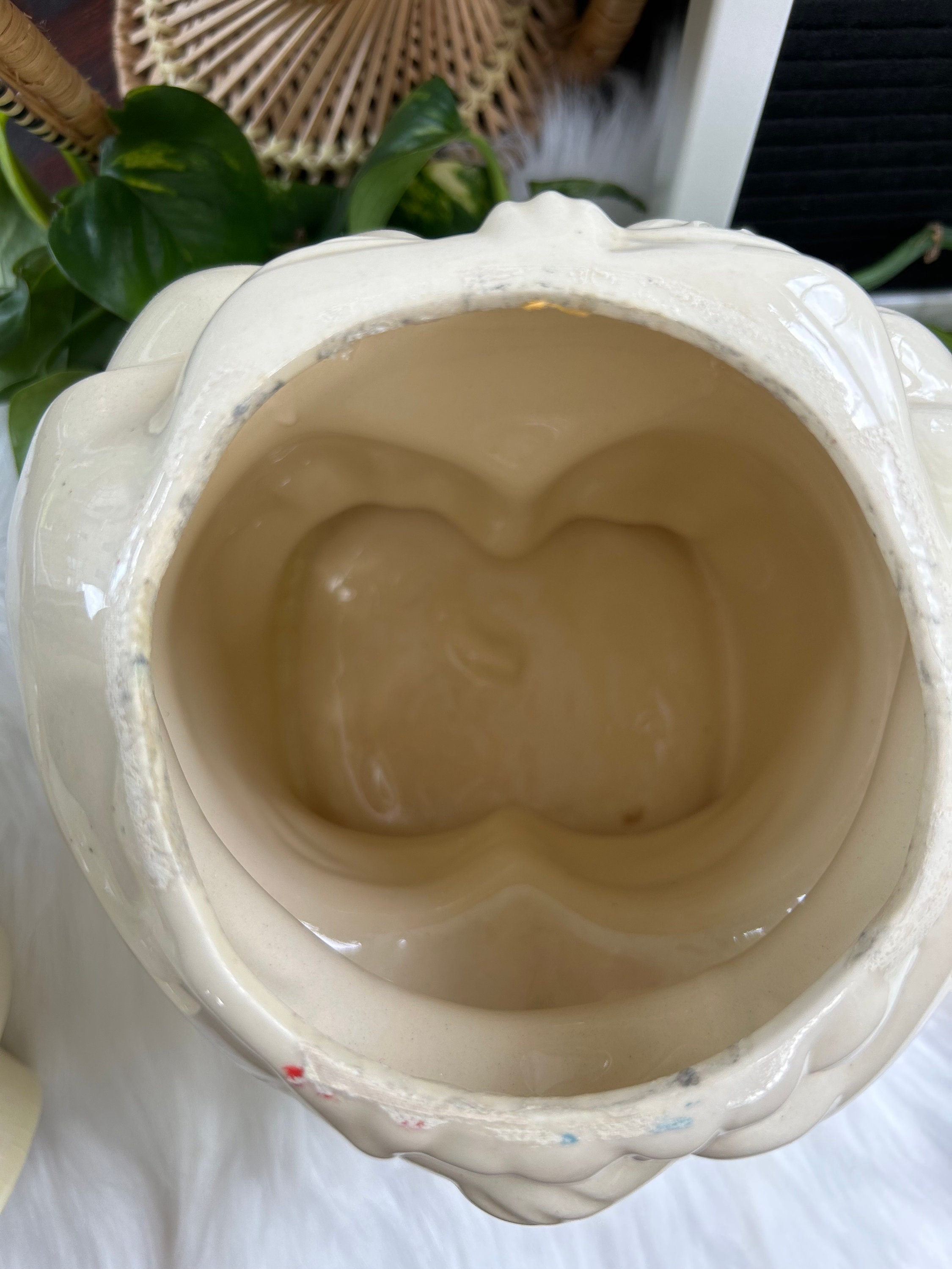 Vintage American Bisque Ceramic Cute Bear Boy and Girl Cookie - Etsy