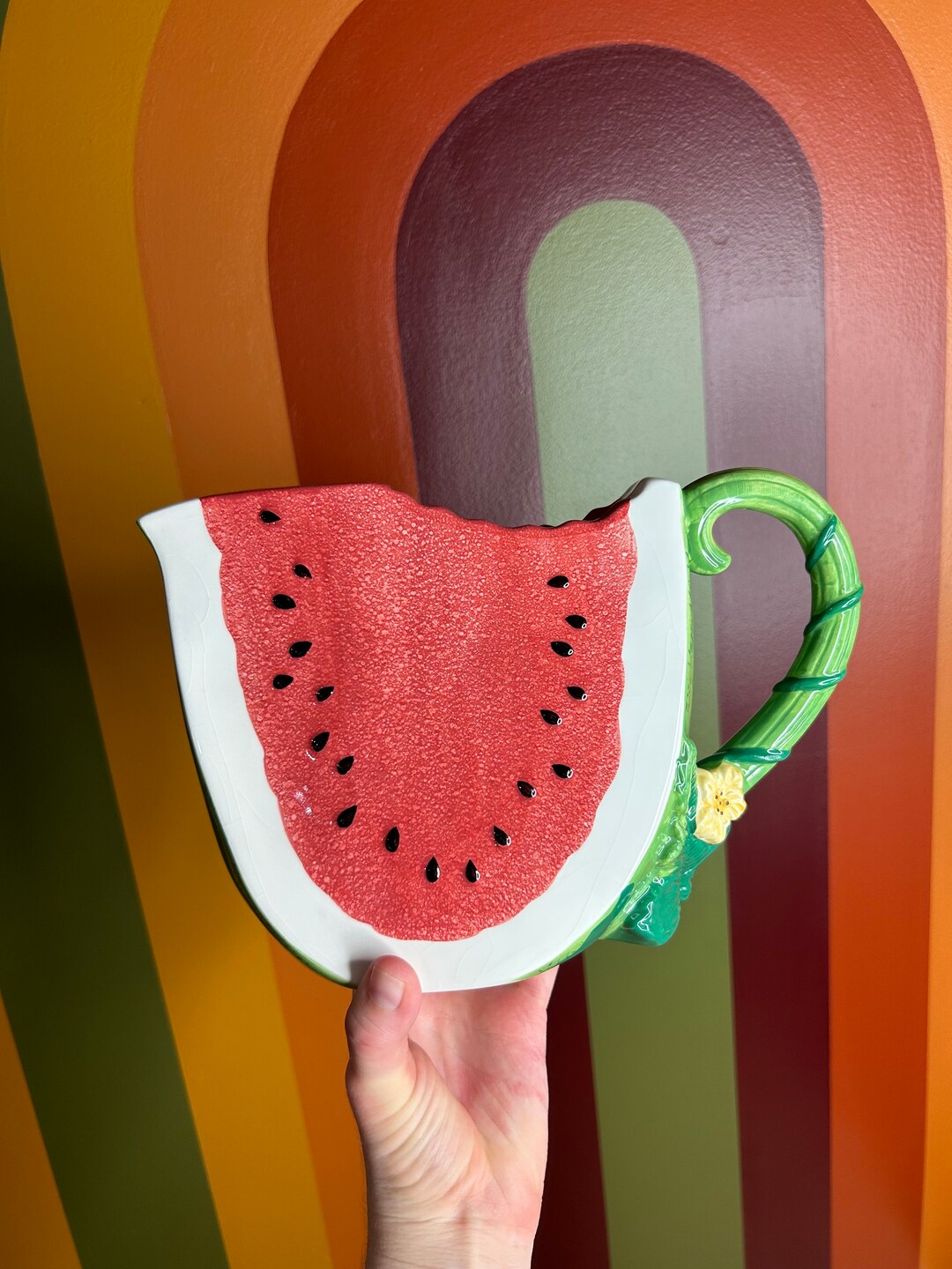 Linen and Things Cute Summer Watermelon Teapot - Etsy