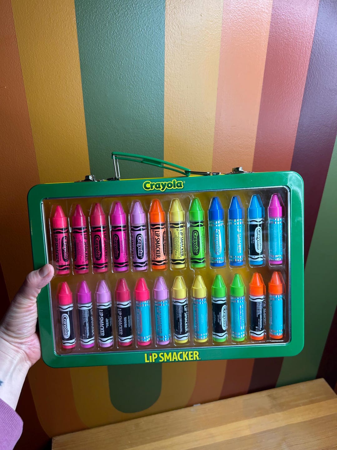 Vintage Y2K Style Lip Smackers Collectable Crayola Crayons Tin Best ...