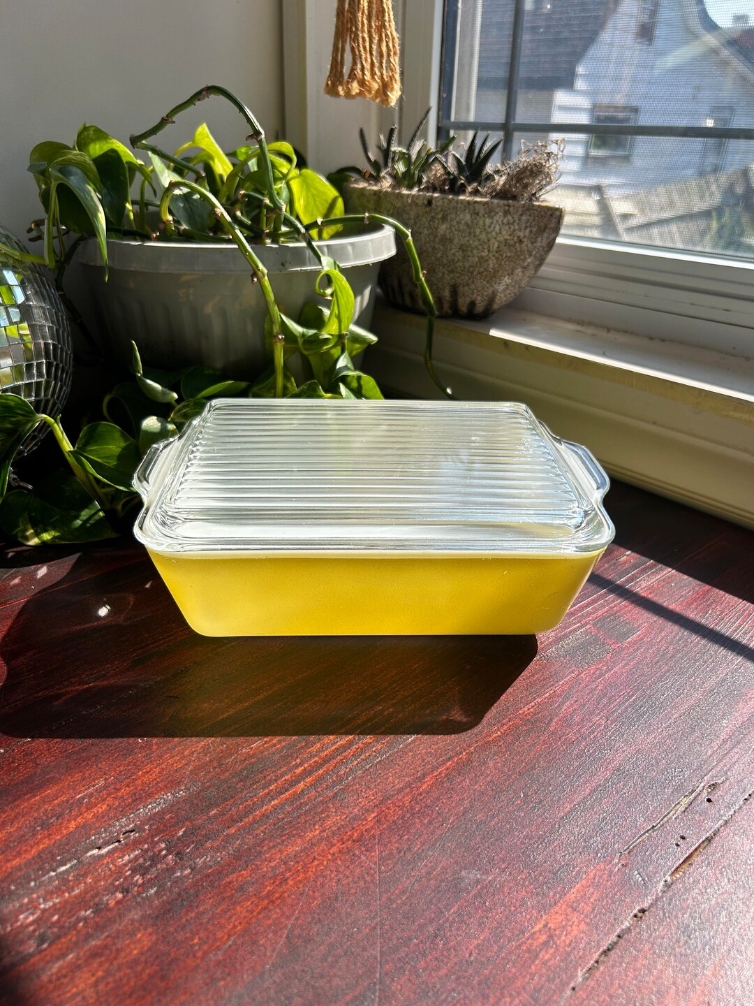 Large Yellow Pyrex Fridgie 503B Pyrex Casserole Dish With Lid - Etsy