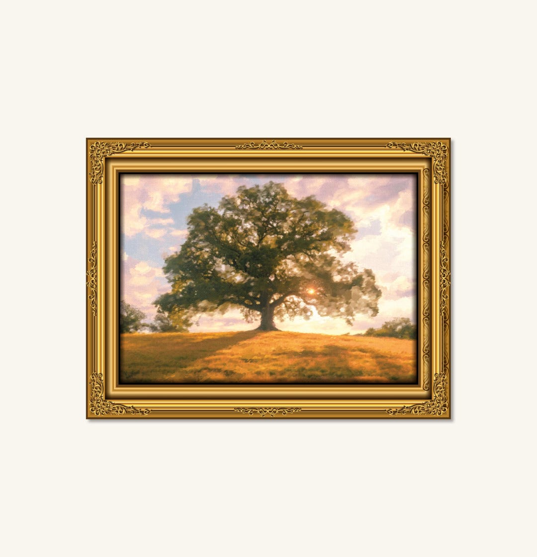 Tree of Life Painting Instant Digital Download | 5 Aspect Ratios (2x3 ...