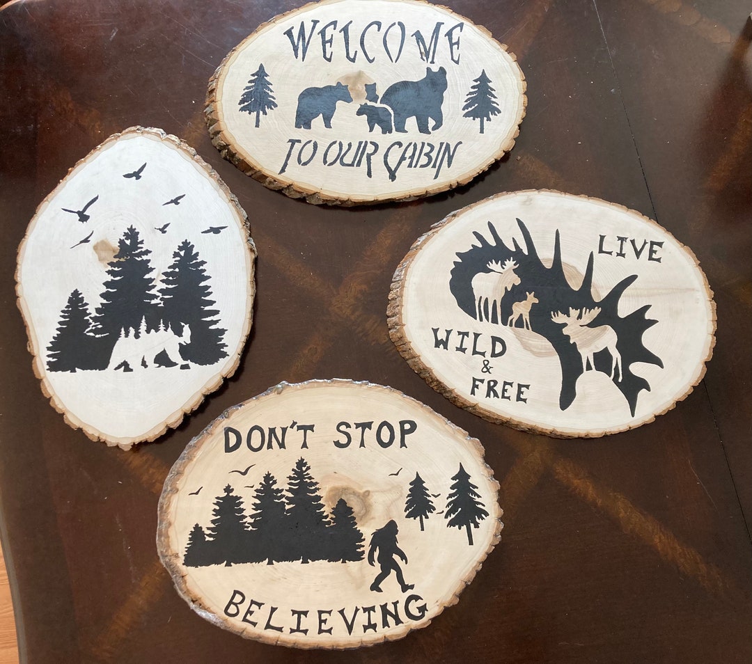 Large Rustic Wood Sign Decor. Custom/personalization Available - Etsy