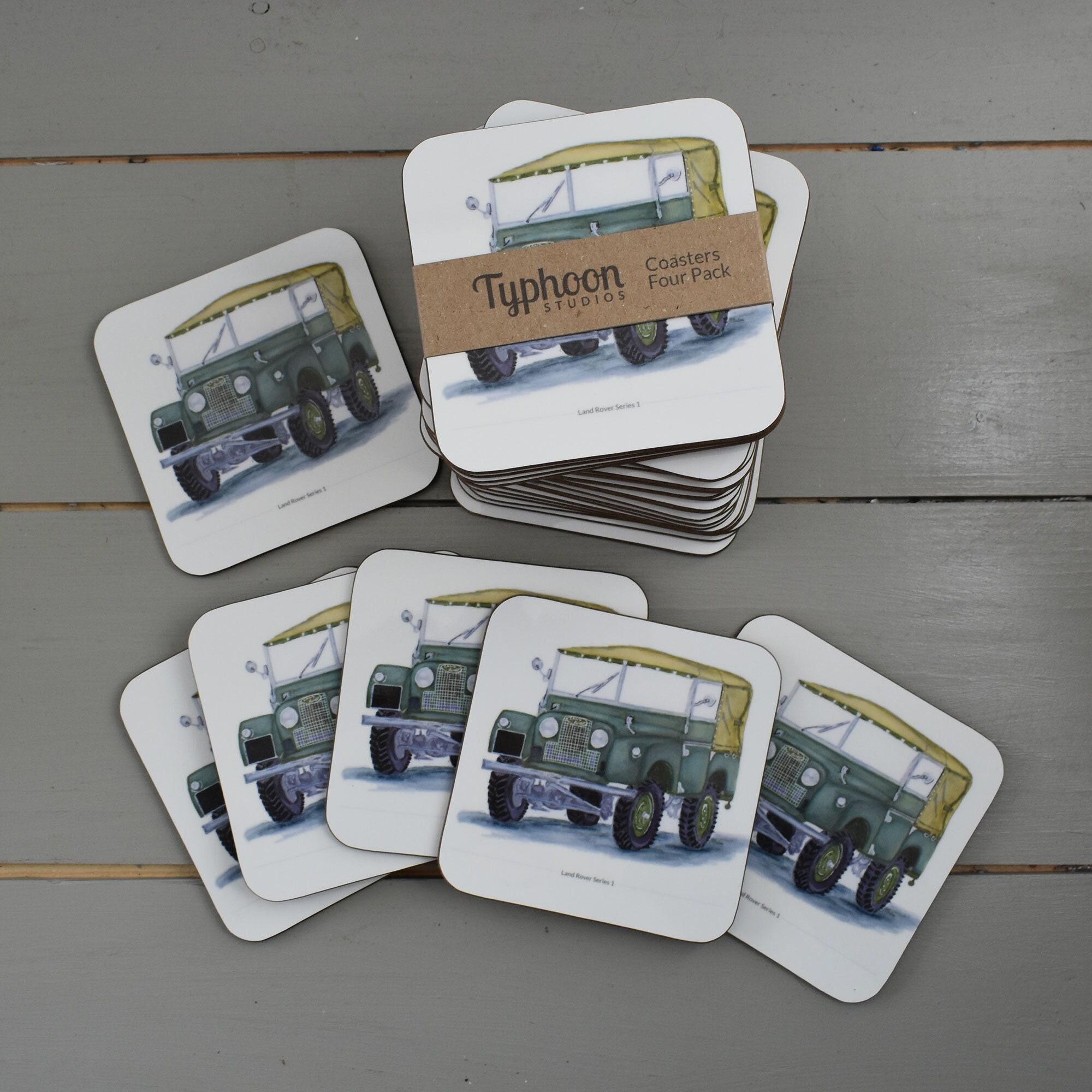 Land Rover Coasters - Land Rover Series 1 Coaster - Land Rover Series 2 ...