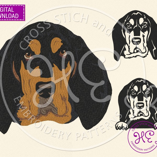 Hunting Dog Embroidery Design - Etsy